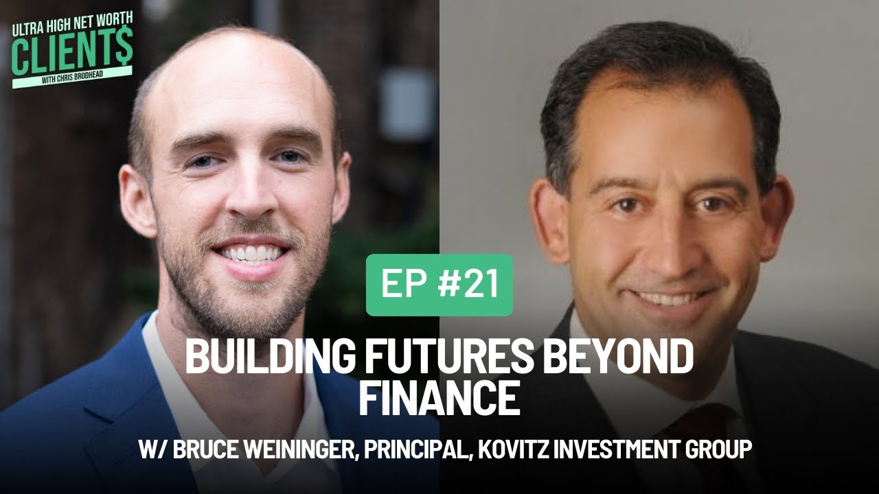 #21 Building Futures Beyond Finance w/ Bruce Weininger, Principal ...